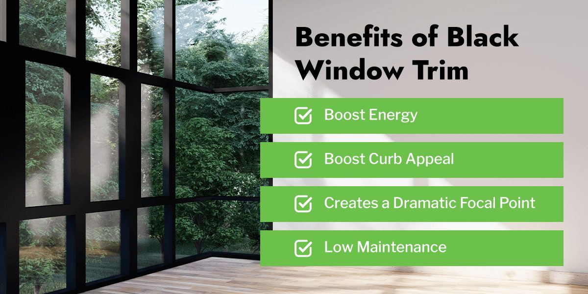 Black Window Trim Ideas For Your Home