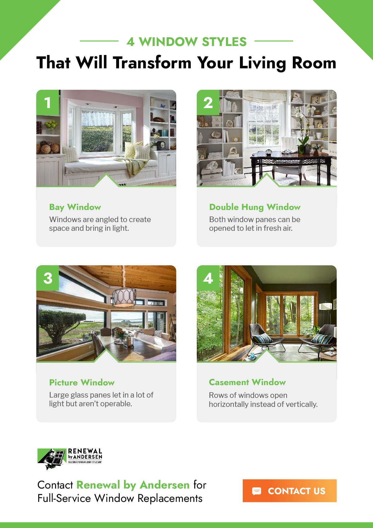 4 Window Styles That Will Transform Your Living Room