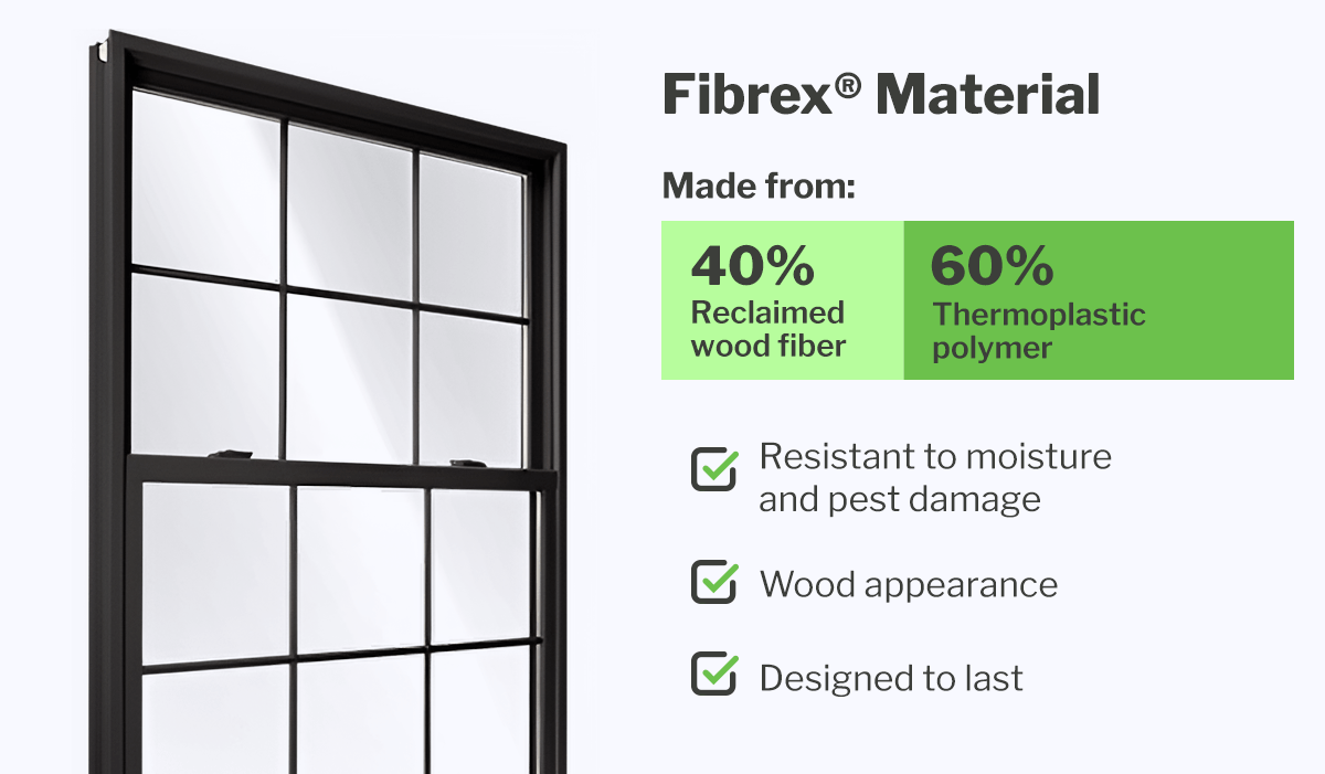 Fibrex vs Wood Window Frame Comparison - Renewal by Andersen
