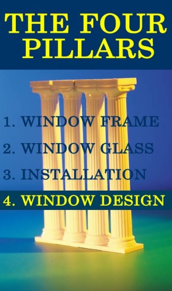 Four Pillars: Window Design - Renewal by Andersen