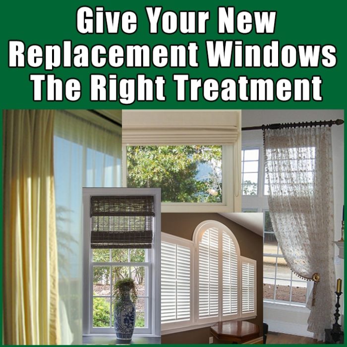 Beautiful Replacement Windows Deserve Beautiful Window Treatments in ...