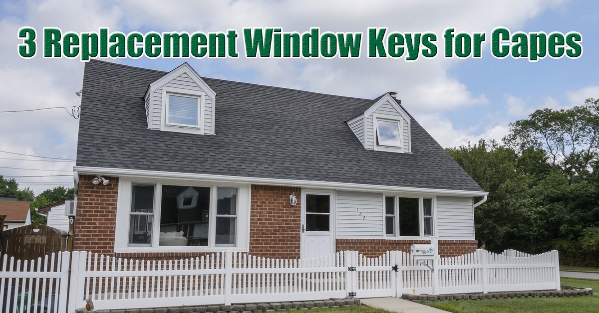 3 Replacement Window Keys for Cape-style Homes in New Jersey & New York ...