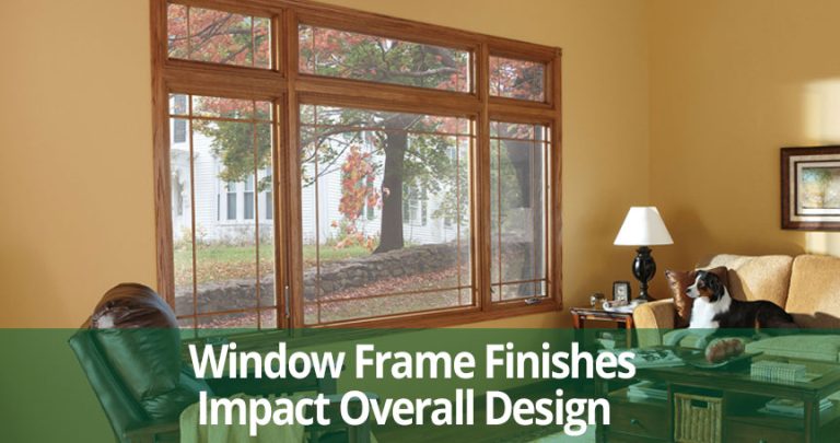 Do Window Frame Colors & Finishes Impact Your Overall Design? - Renewal ...