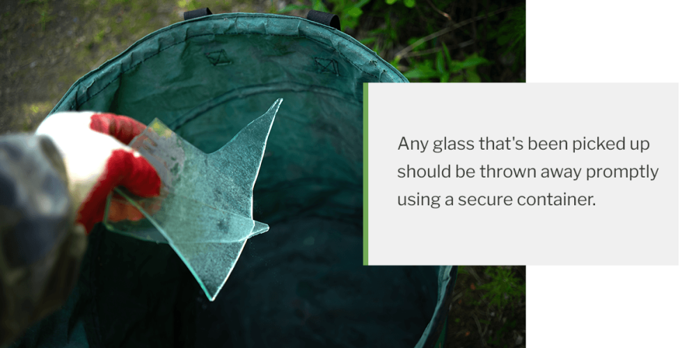 How to Clean up Broken Glass Safely - Renewal by Andersen